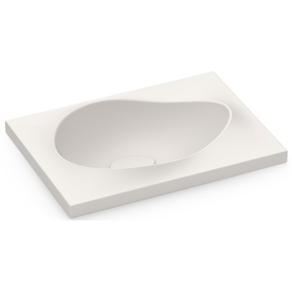 Telhanorte | Cuba Ruy Ohtake de Sobrepor 620x450mm Beige Roca - Telhanorte