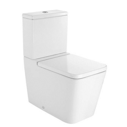 Telhanorte | Bacia p/ Caixa Saída Dual Rimless Inspira Square Branco ...