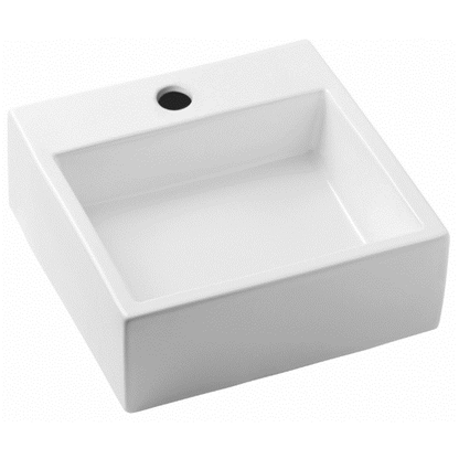 Telhanorte | Cuba Basic de Apoio 42cm c/ Válvula Oculta Branco Matte ...