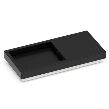 Telhanorte | Cuba Sobrepor 80X38 Skyline Horizon Preto Matte Black Roca ...