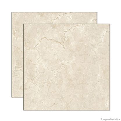Porcelanato Marfil 57,4x57,4cm bege Ceusa - Telhanorte