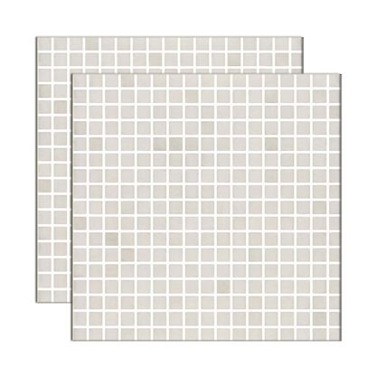 Pastilha Vidrissímo 32x32cm off white mini Portobello - Telhanorte