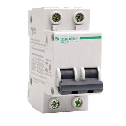 Disjuntor bipolar K32A/K32F 40A curva B bivolt Schneider - Telhanorte