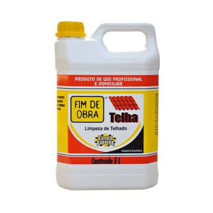Limpa telha 5 litros Limpedra - Telhanorte