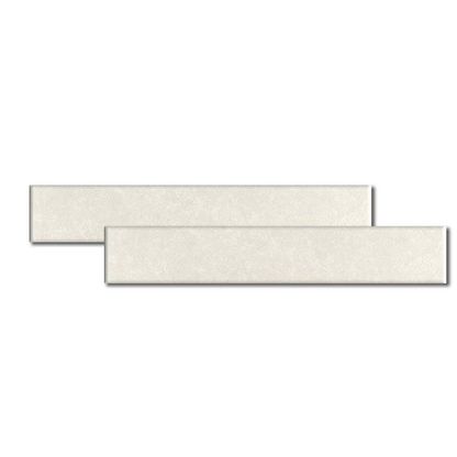 Rodapé Mármore 10x60cm bianco Portobello - Telhanorte