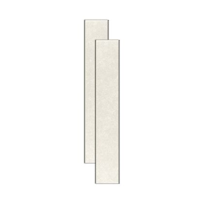 Rodapé Mármore 10x60cm bianco 5 peças Portobello - Telhanorte