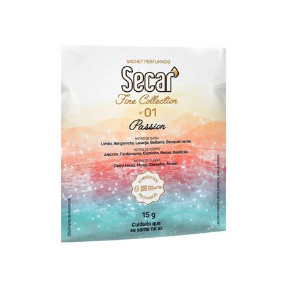 Sachet perfumado 15g Secar Fine Collection Passion Secar - Telhanorte