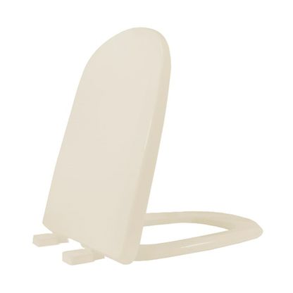 Assento sanitário Tupan Etna polipropileno Soft Close palha - Telhanorte